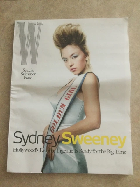 W MAGAZINE-SPRING/SUMMER 2025-SPECIAL SUMMER ISSUE-SYDNEY SWEENEY-Brand ...