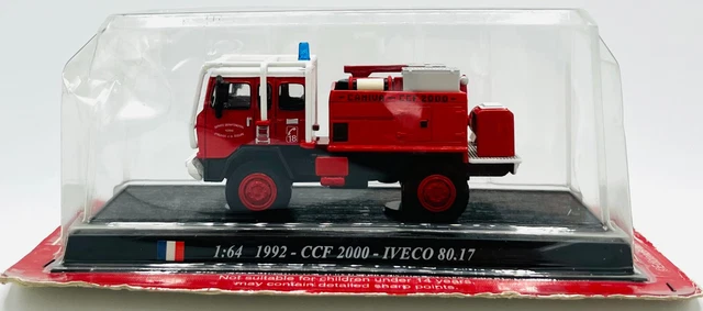 EBOND MODELLINO VIGILI Del Fuoco Iveco 80.17 CCF 2000 - 1992 - 1:64 ...