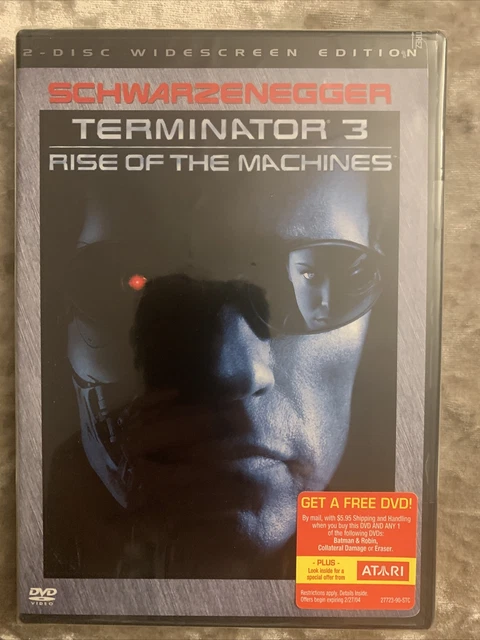TERMINATOR 3: RISE OF THE MACHINES Reg 1 DVD – TWO DISC EDITION NEW ...