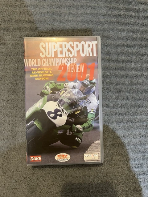 SUPERSPORT WORLD CHAMPIONSHIP Review 2001 Duke VHS Tape £2.99 - PicClick UK