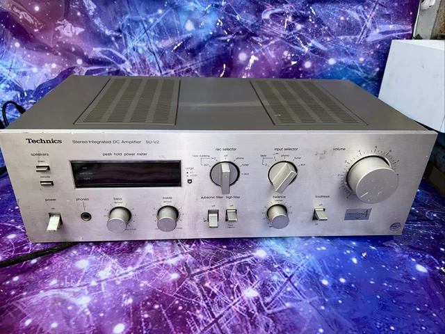 TECHNICS SU-V2 STEREO Integrated DC Amplifier FAULTY £10.00 - PicClick UK