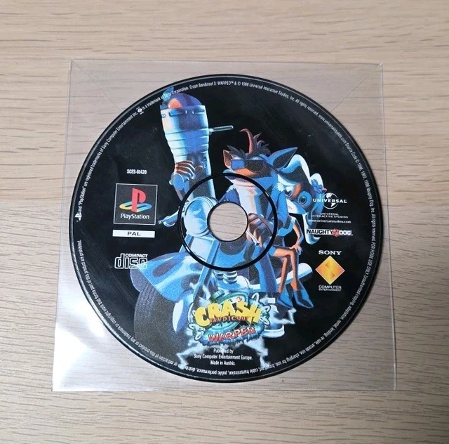 CRASH BANDICOOT 3 Warped | Disc Only PS1 Game | PAL UK £6.99 - PicClick UK