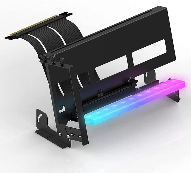 EZDIY-FAB VERTICAL PCIE 4.0 GPU Mount Bracket Graphic Card Holder ...