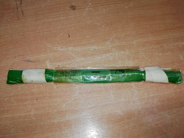 POST WW2 70'S RAF Aircraft Teleflex Remote Control system Cable strap ...