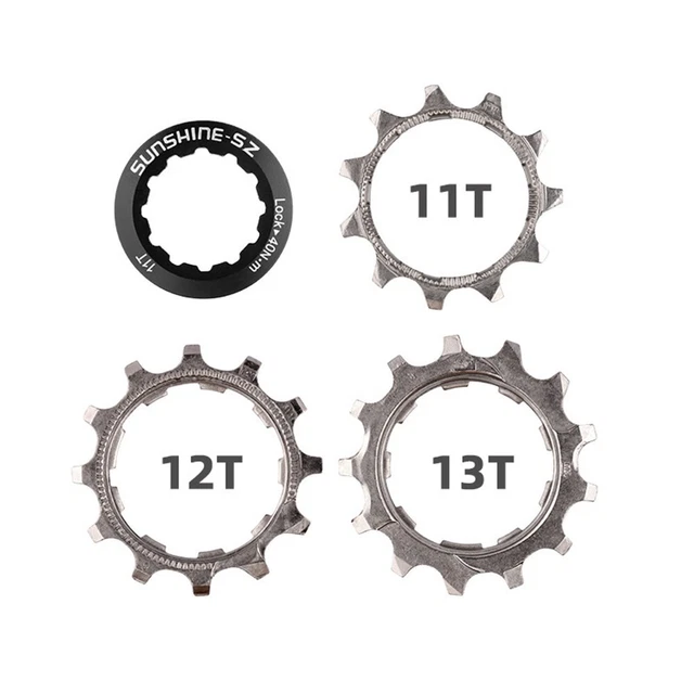 NEW NARROW WIDE Teeth Design Steel Cassette Cog for 8/9/10/11 Speed ...