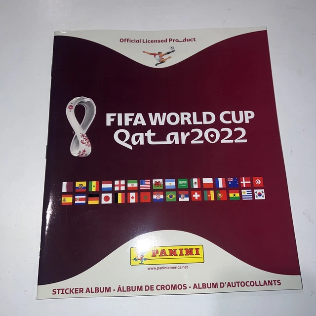 FIFA WORLD CUP QATAR 2022 OFFICIAL STICKER COLLECTION ALBUM (Soft Cover ...