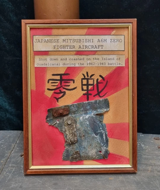 WW2 JAPANESE MITSUBISHI Zero Aircraft Relic £0.99 - PicClick UK