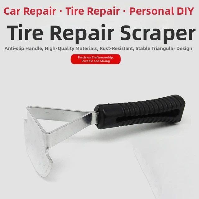 TIRE SCRAPER TOOL for Rubber Dirt Removal Ideal for Auto Repair with ...