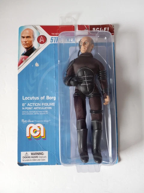 LOCUTUS OF BORG Star Trek The Next Generation 8" Action Figure (2019 ...