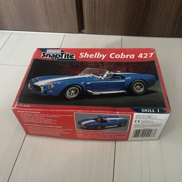 FUJIMI SHELBY COBRA 427 Maßstab 124 Plastikmodellbausatz unmontiert ...
