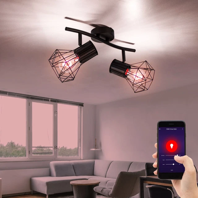 SMART RGB LED Plafond Lampe Spot Grille Couloir Lampe Google Alexa ...