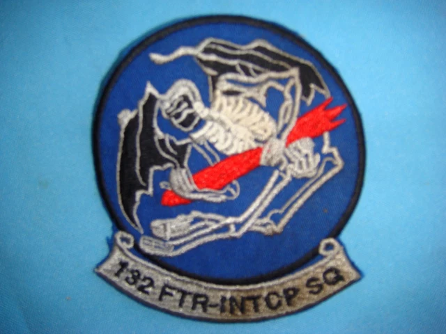 PATCH USAF 132ND FIGHTER INTERCEPTOR SQUADRON $11.68 - PicClick