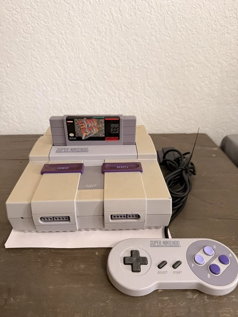 SNES SUPER NINTENDO Console & 1 Controller Only, Untested, No Cords $90 ...