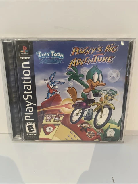 TINY TOON ADVENTURES Plucky's Big Adventure PS1 2001 PlayStation Video ...