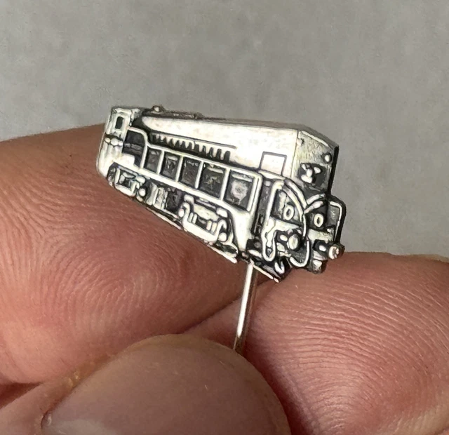 VINTAGE 1960S DUTCH Enamel Locomotive Train Engine Railway Pin Badge £5 ...
