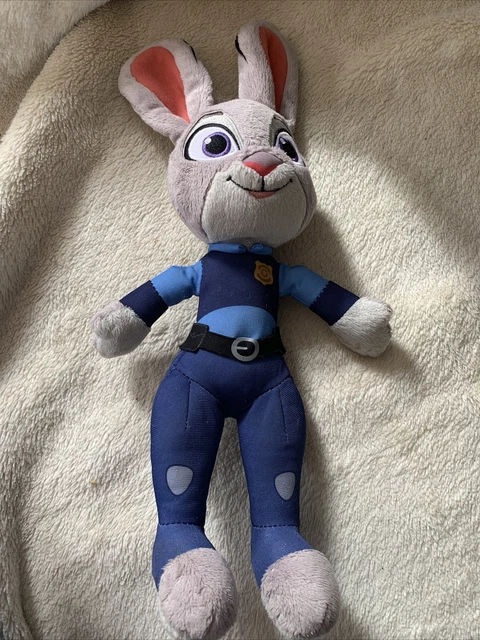 DISNEY ZOOTROPOLIS TALKING Judy Hopps Plush Soft Cuddly Toy By Tomy £10 ...