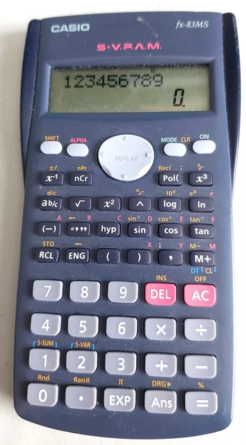 CASIO FX-83MS WORKING Scientific Calculator . £6.50 - PicClick UK