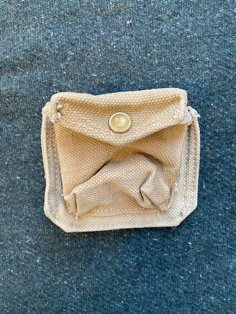 ORIGINAL WW2 BRITISH Army 1937 Pattern Webbing Pistol Ammo Pouch - 1941 ...