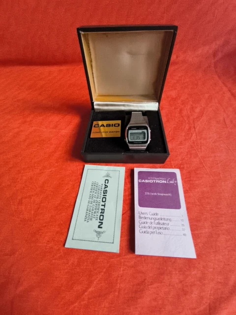 CASIO CASIOTRON 25CS-16 COMPUTER WATCH Orologio Vintage Japan EUR 199,99 - PicClick IT