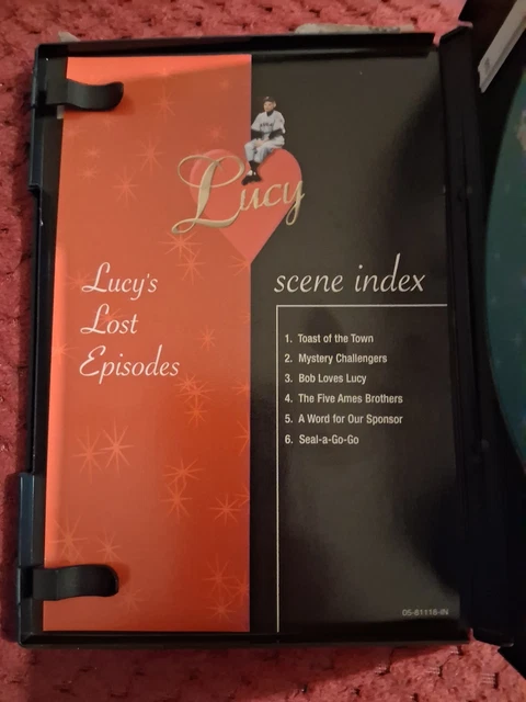 LUCY LUCY'S EXTRA Feature Lost Episodes Lucille Ball Sandy Oliveri Dvd ...