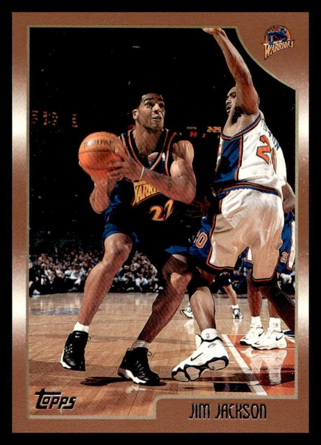 1998 TOPPS #63 Jim Jackson Golden State Warriors EUR 1,64 - PicClick FR 1998 TOPPS #63 Jim Jackson Golden State Warriors EUR 1,64 - PicClick FR