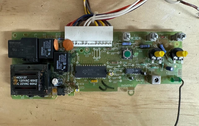 SEARS CRAFTSMAN CIRCUIT Board Green Learn Button 41A4315-7C - BOARD ...