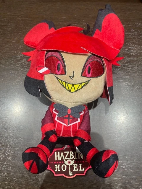 HAZBIN HOTEL VOX Alastor Plüschtier Round One Limited Edition sitzende ...