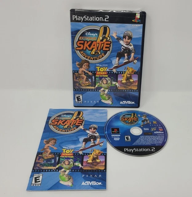 DISNEY'S EXTREME SKATE Adventure PS2 (Sony PlayStation 2) Complete CIB ...