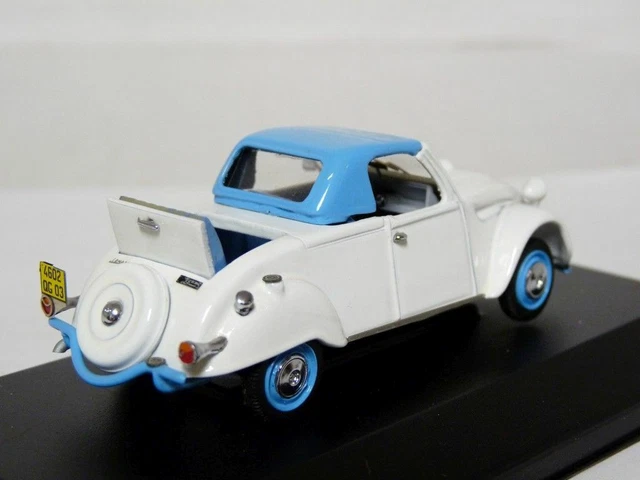 ORIGINAL MINIATURES 065 1/43 Citroen 2CV Deslandes Resin Handmade Model ...