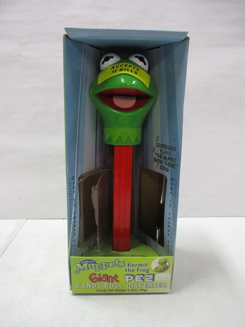 JIM HENSON'S MUPPETS Kermit the Frog Giant Pez Dispenser £10.30 ... JIM HENSON'S MUPPETS Kermit the Frog Giant Pez Dispenser £10.30 ...
