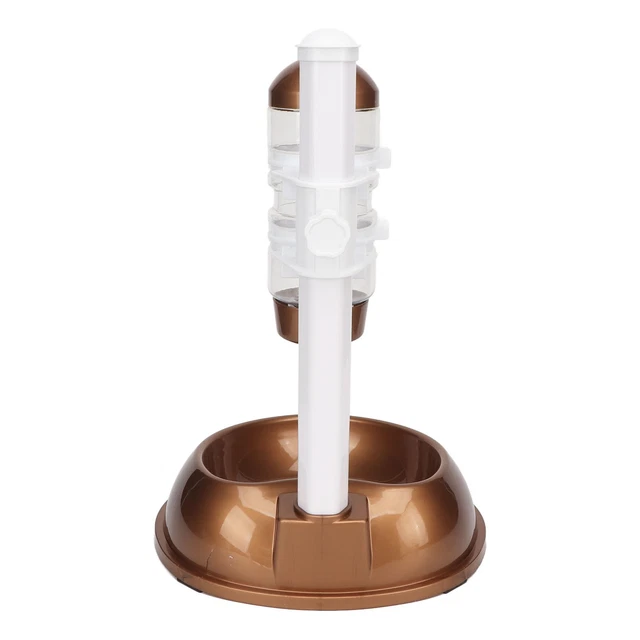 PET STANDING WATER Dispenser Bowl Height Adjustable Dog Automatic Water ...