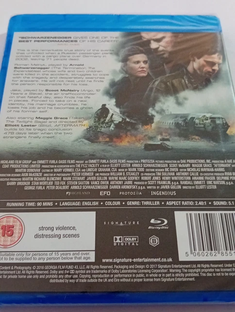 AFTERMATH (BLU-RAY, 2017) Arnold Schwarzenegger NEW SEALED EUR 5,78 - PicClick IT