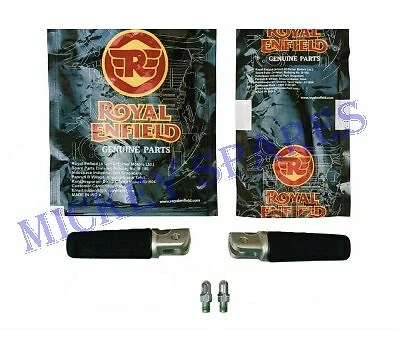 ROYAL ENFIELD INTERCEPTOR 650 Front LH & RH Footrests With Bank Angle ...