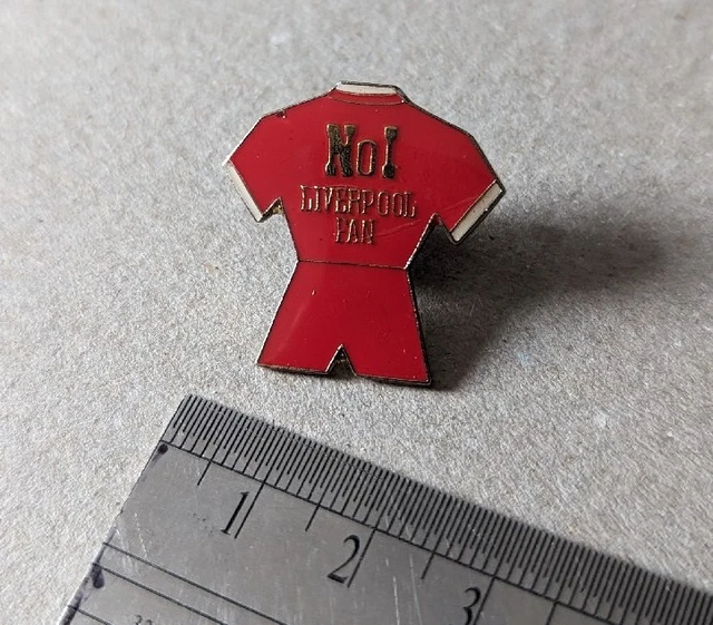 LIVERPOOL FC NUMBER One Fan Enamel Badge £4.95 - PicClick UK