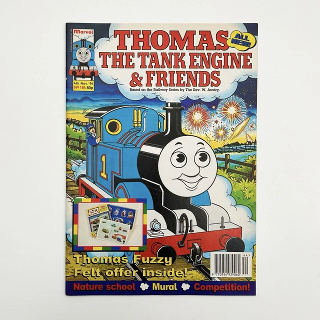 VINTAGE THOMAS THE Tank Engine & Friends Magazine No 184 Marvel Comic ...