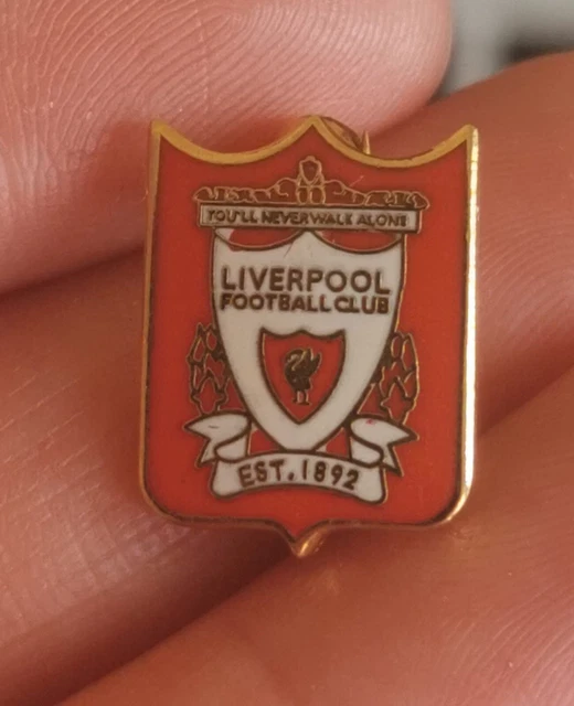 LIVERPOOL FC 1990s Club Crest Metal Pin Badge Vintage £3.00 - PicClick UK