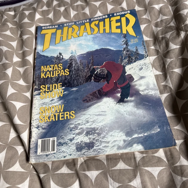 THRASHER SKATEBOARD MAGAZINE May 1988 Rob Roskopp Natas Kaupas £16.15 ...
