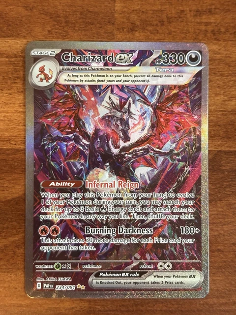 POKÉMON TCG CHARIZARD EX Paldean Fates Special Illustration Rare Card ...