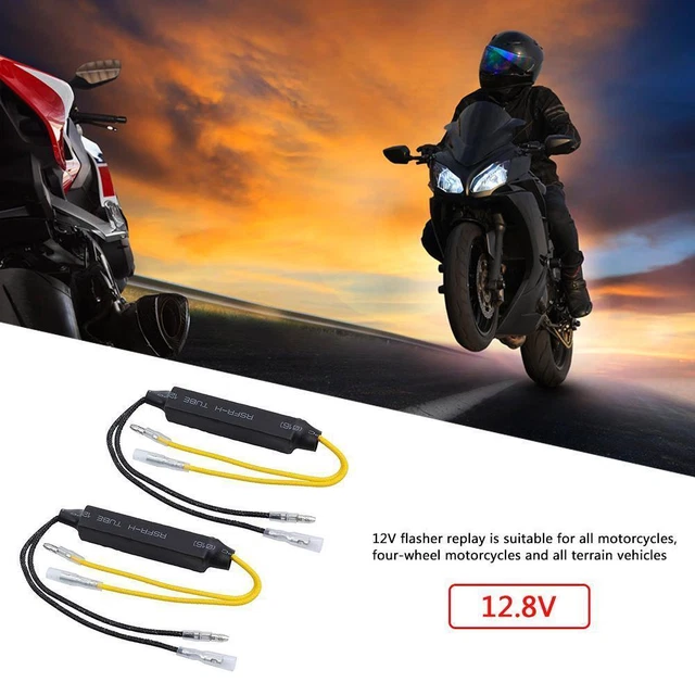 FR 12V 21W Resistance Decoder Resistor Decoder for Motorcycle Turn ...