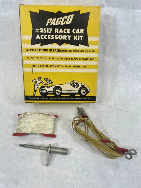 PAGCO #2517 RACE Car Accessories Kit (missing parts) $35.00 - PicClick