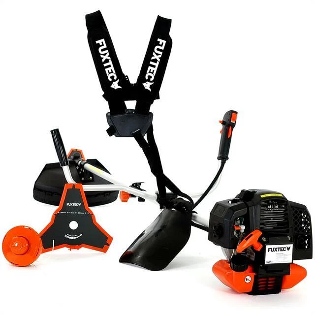 FUXTEC 2IN1 BENZIN Freischneider Rasentrimmer FUXTEC Rasenmäher ...