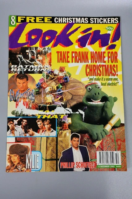 LOOK IN MAGAZINE, 12 December 1992 No.50, Creature Comforts, Batman ...