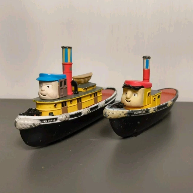 ERTL TUGS DIE Cast Models Sunshine and Ten Cents 1989 Thomas & Friends ...