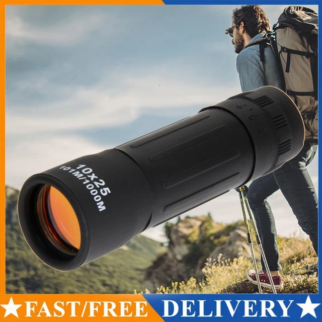 10X25 MONOCULAR TELESCOPE Night Vision Mini HD Monocular for Outdoor ...