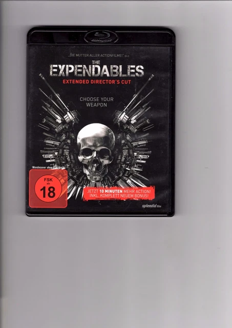 THE EXPENDABLES - Extended Director's Cut - Sylvester Stallone / Blu ...