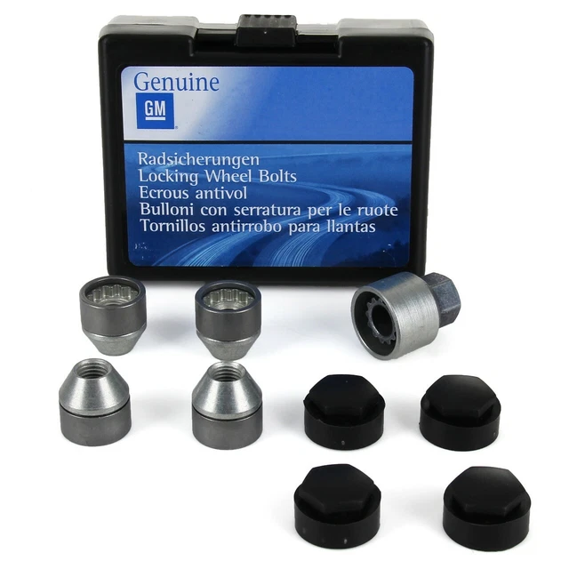 ORIGINAL GM OPEL wheel nuts wheel nut set rim lock M12 x 1.5 13331034 £ ...