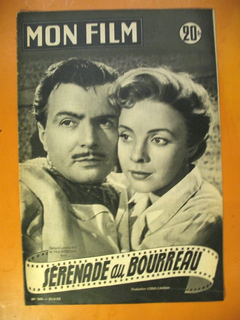 MON FILM N° 300 du 21/05/1952. Gérard Landry et Véra Norman. Paulette ...