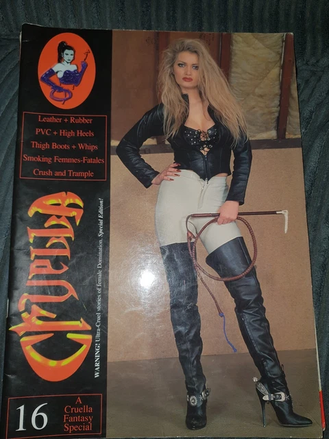 CRUELLA MAGAZINE FEMDOM Fetish issue 16 £15.00 - PicClick UK