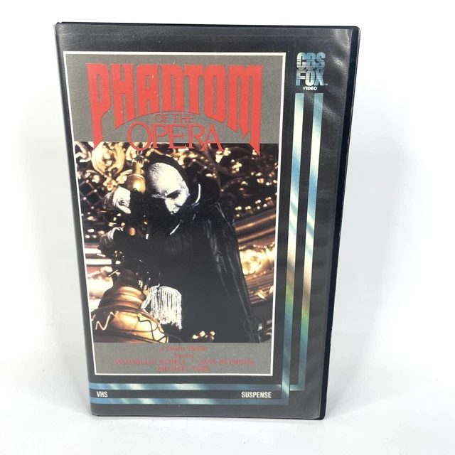 PHANTOM OF THE Opera VHS Video Tape CBS FOX 1982 $34.99 - PicClick AU