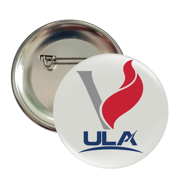 ULA VULCAN CENTAUR Button Badge 58mm (2.25") United Launch Alliance ...